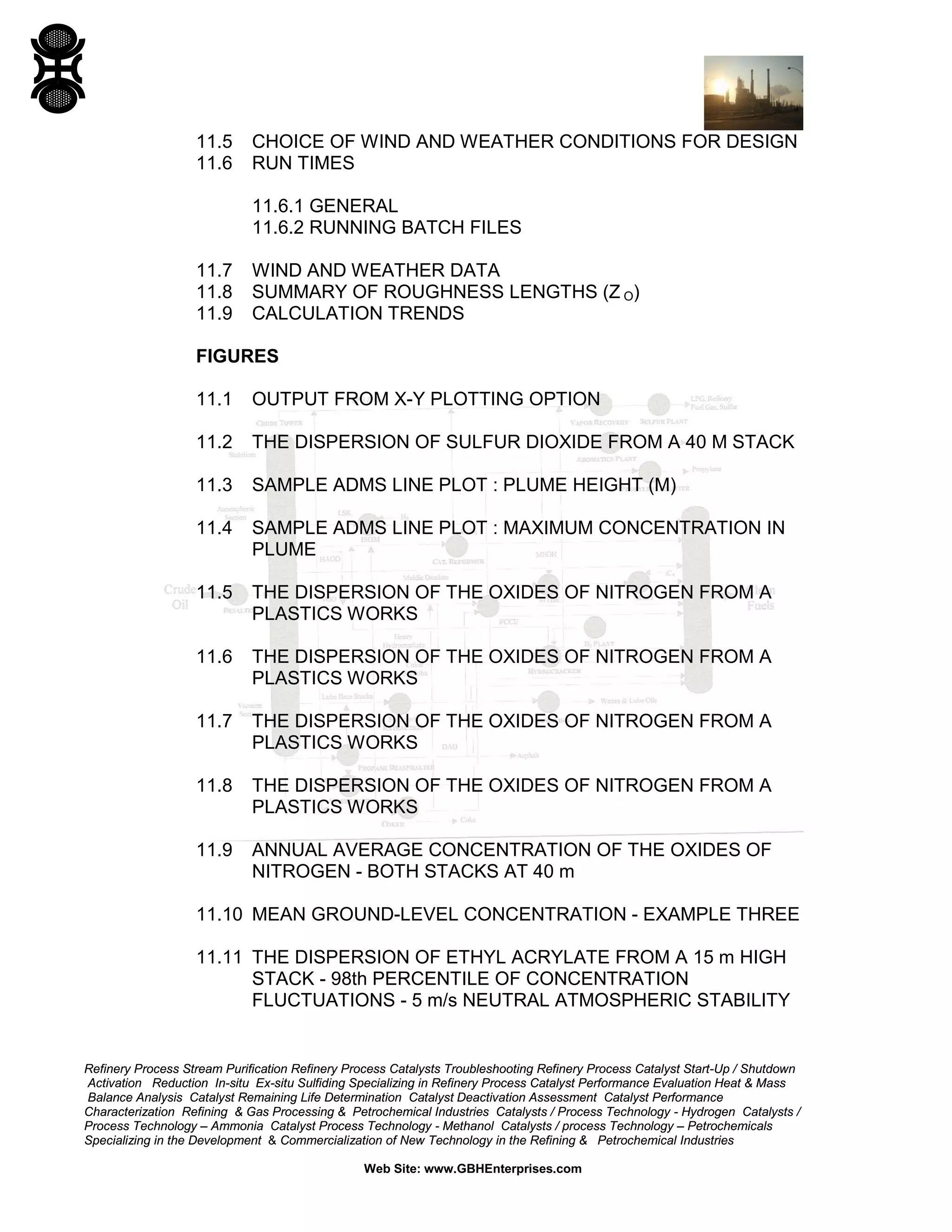 GAS DISPERSION - A Definitive Guide to Accidental Releases of Heavy ...