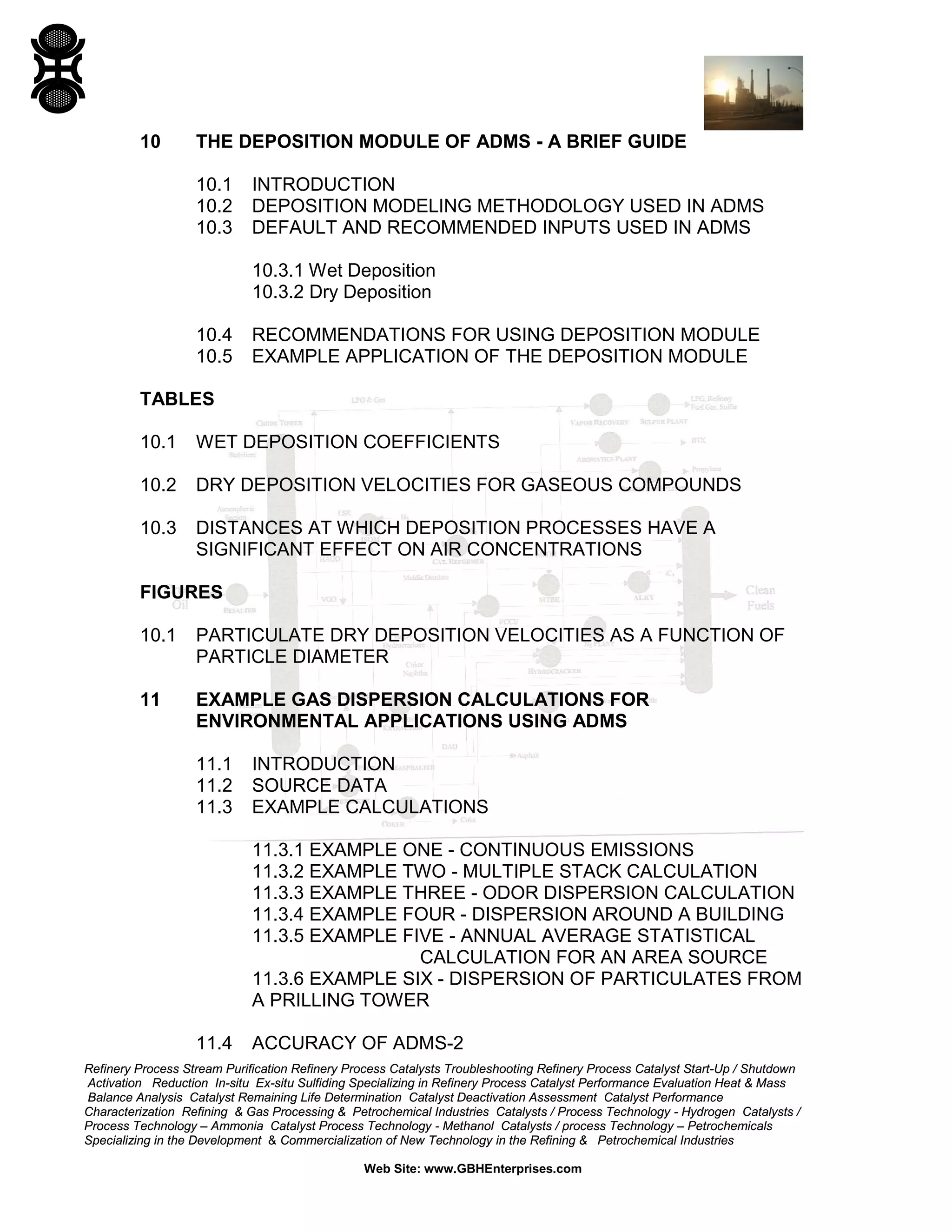 GAS DISPERSION - A Definitive Guide to Accidental Releases of Heavy ...