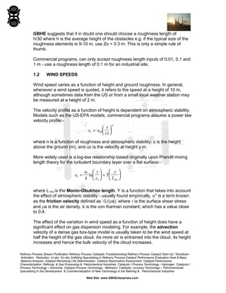 GAS DISPERSION - A Definitive Guide to Accidental Releases of Heavy ...