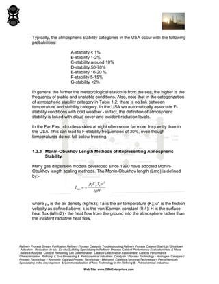 GAS DISPERSION - A Definitive Guide to Accidental Releases of Heavy ...