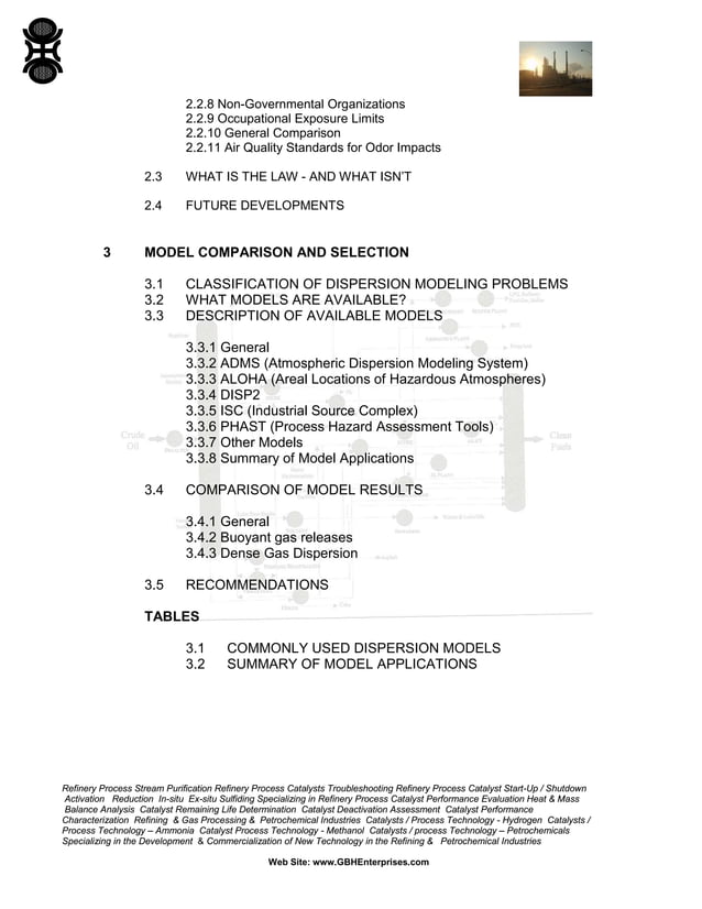 GAS DISPERSION - A Definitive Guide to Accidental Releases of Heavy ...