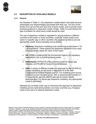 GAS DISPERSION - A Definitive Guide to Accidental Releases of Heavy ...