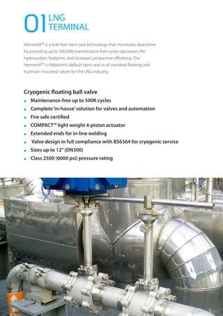 Industrial Valves for Gas Distribution, CNG, LNG | PDF