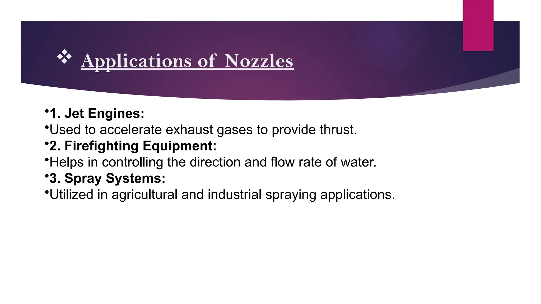 Nozzle gas dynamics , classification of nozzel .pptx | Free Download