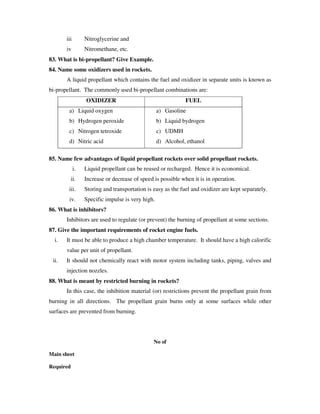 Gas dynamics and_jet_propulsion- questions & answes | PDF