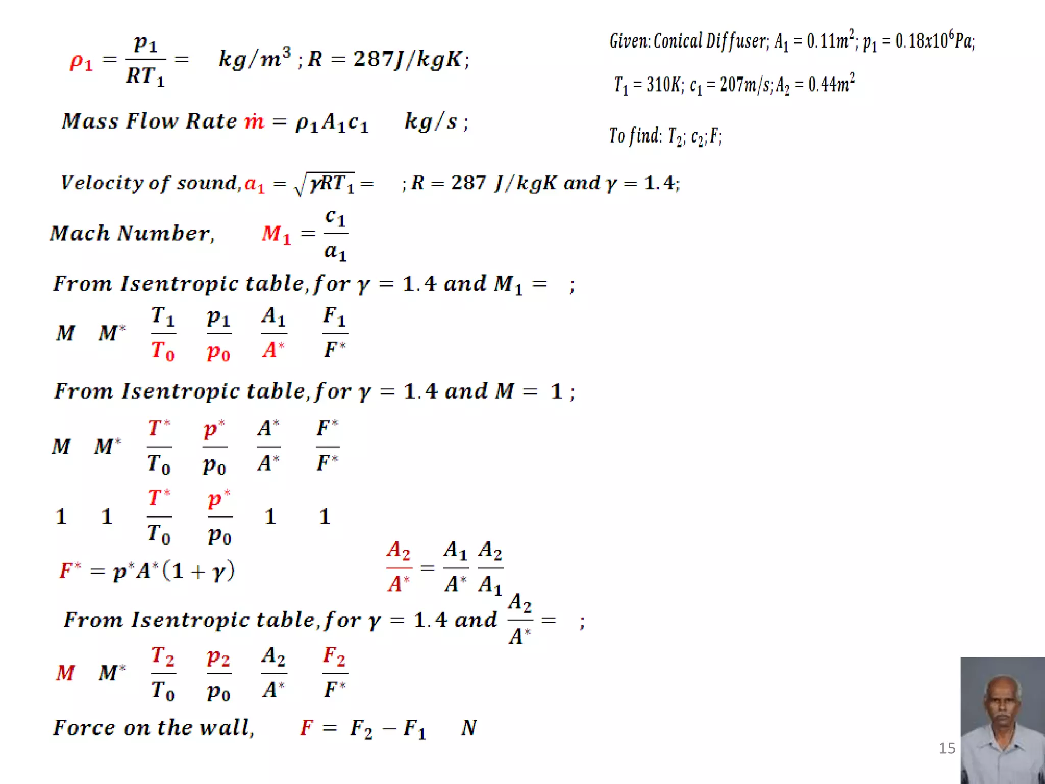Gas dynamics and jet propulsion – presentationof problemsanswers | PPTX