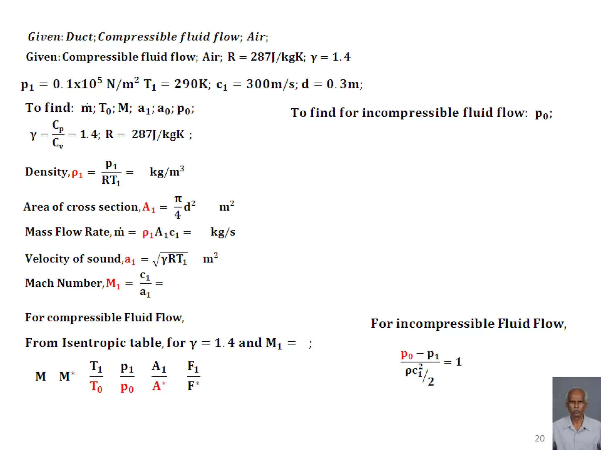 Gas dynamics and jet propulsion – presentationof problemsanswers | PPTX