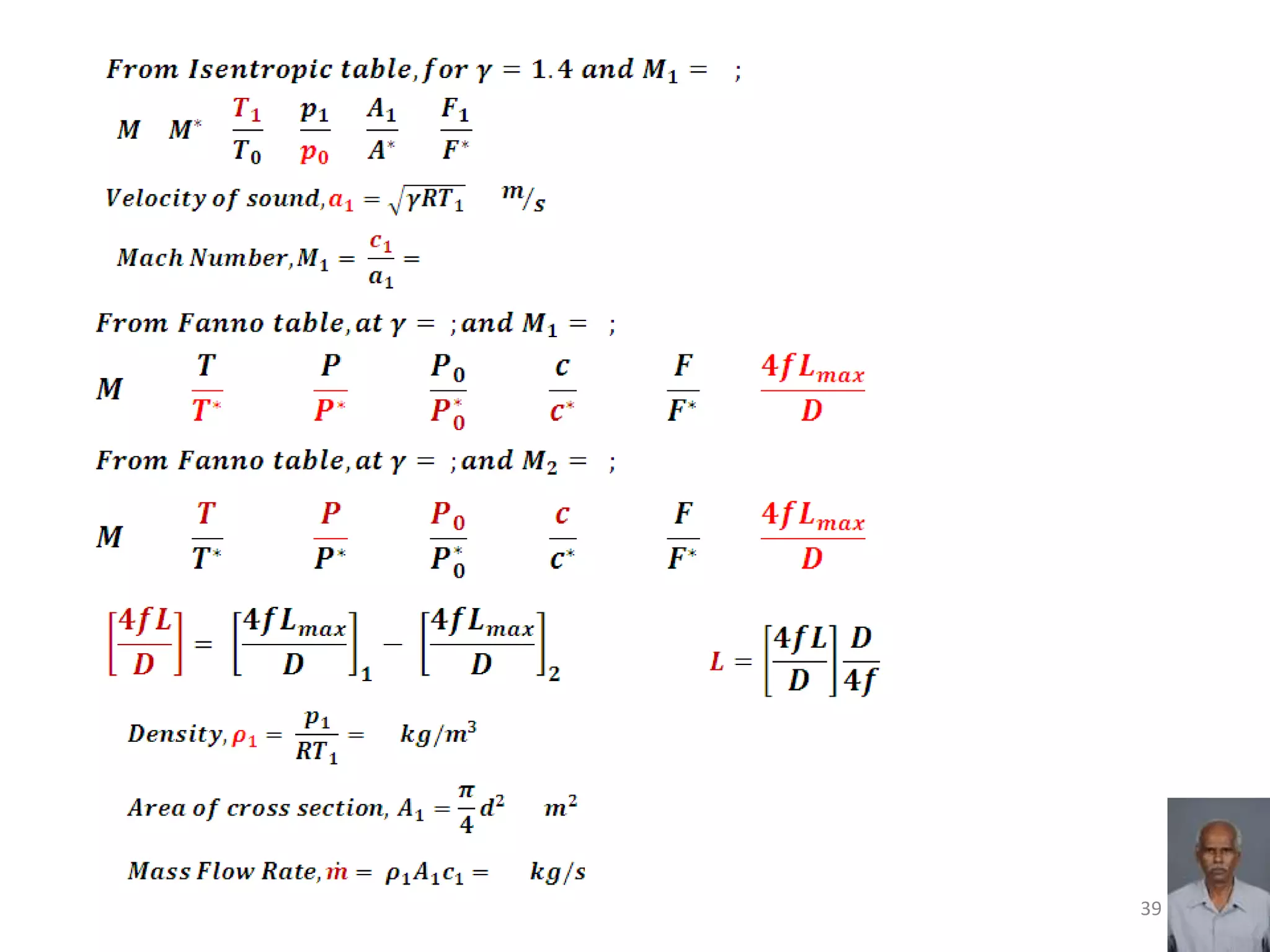 Gas dynamics and jet propulsion – presentationof problemsanswers | PPTX