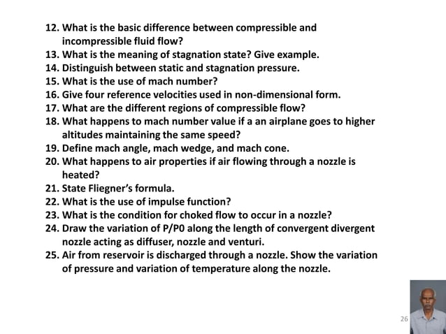 Gas dynamics and jet propulsion – presentationof problemsanswers | PPTX | Physics | Science