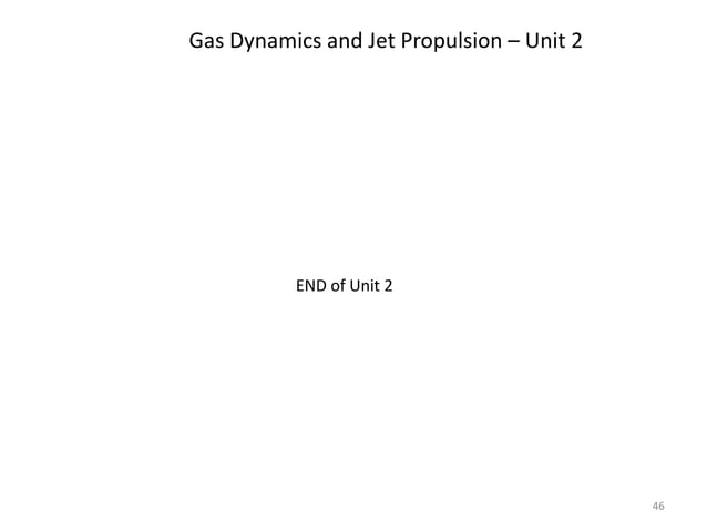 Gas dynamics and jet propulsion – presentationof problemsanswers | PPTX | Physics | Science