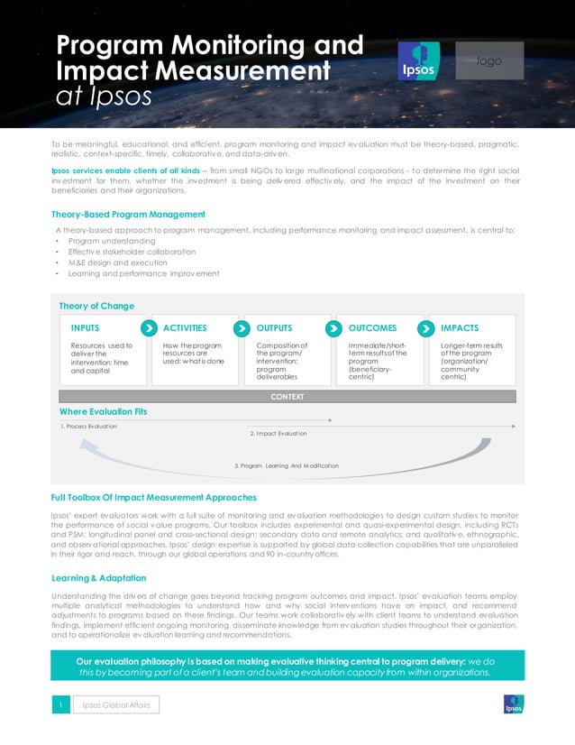 Ipsos Global Affairs and Impact Assessment intro | PDF