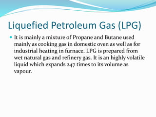 Gaseous fuel PPT | PPTX