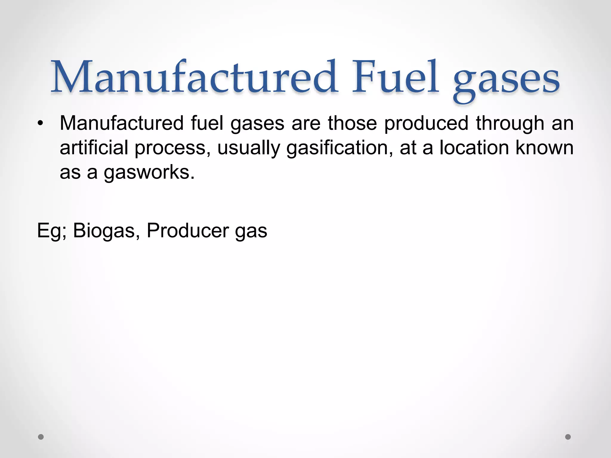 Gaseous fuels | PPTX