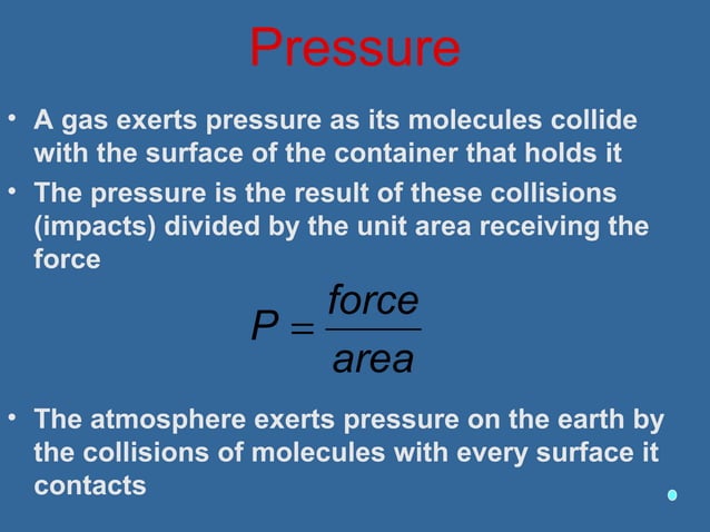 Gaseous state | PPT | Physics | Science