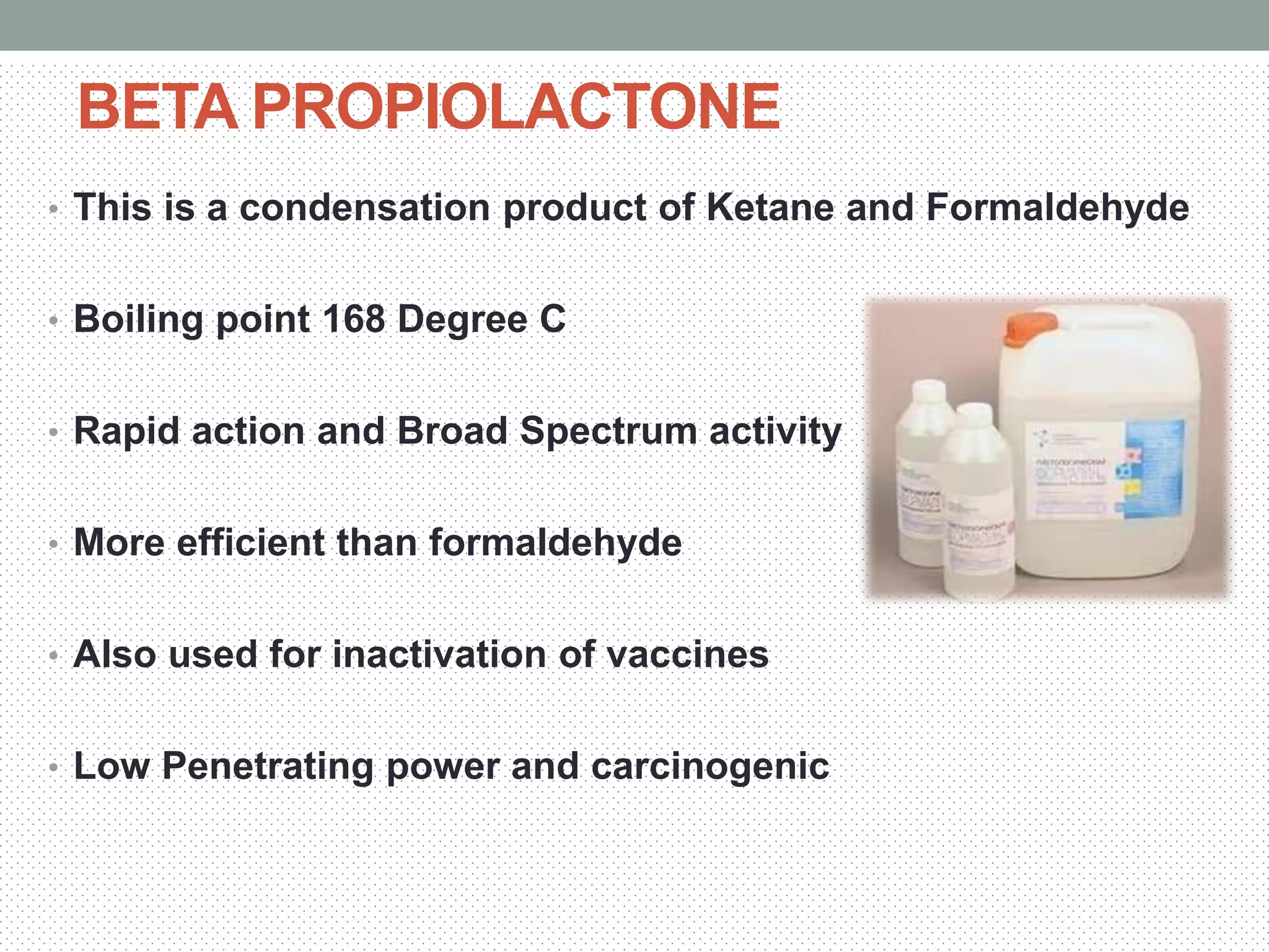 Gaseous sterilent and plasma sterilization | PPTX