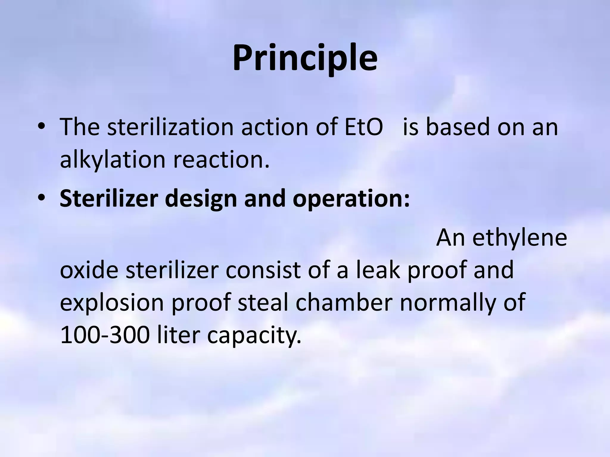 Gaseous sterilization | PPTX