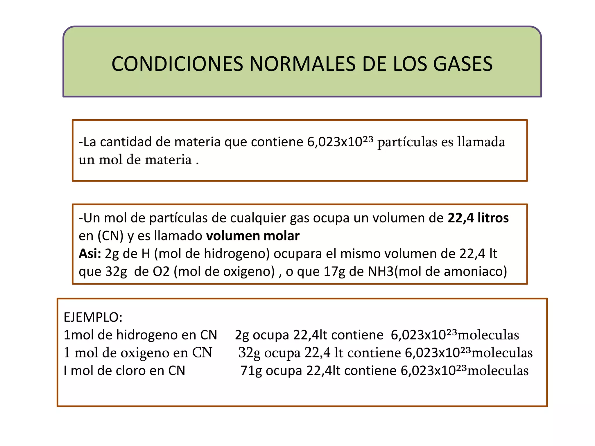 CARACTERÍSTICAS GENERALES DE LOS GASES Sara Camacho | PPT