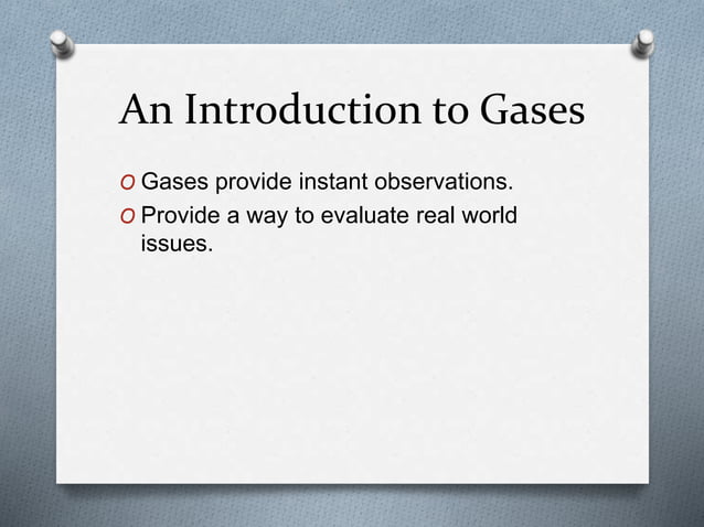 Gases | PPTX | Chemistry | Science