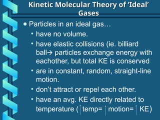 introduction to gases and kinetic molecular theory | PPTX