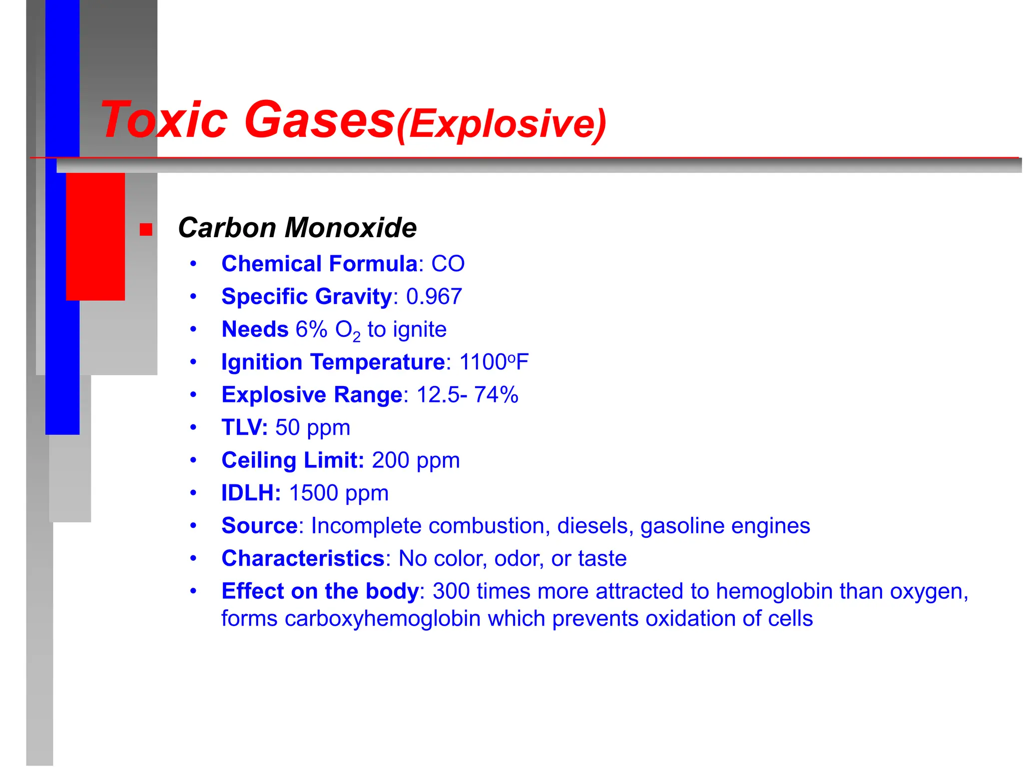 Mine Gases (Gases that are experienced during underground coal mining ...