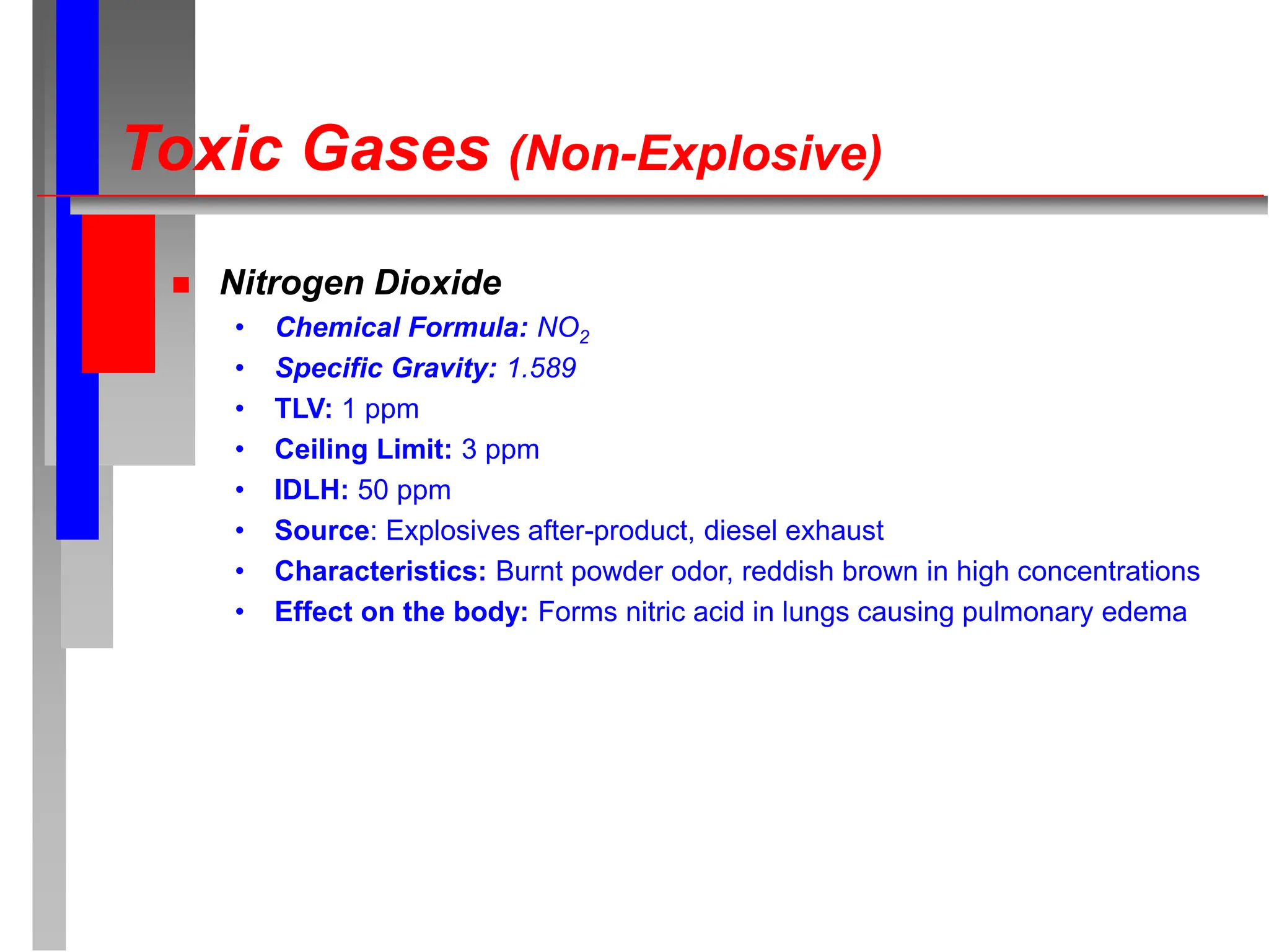 Mine Gases (Gases that are experienced during underground coal mining ...