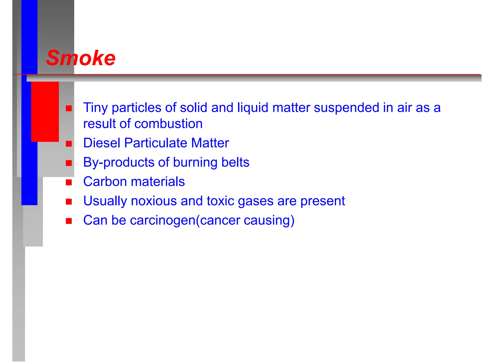 Mine Gases (Gases that are experienced during underground coal mining) | PPT