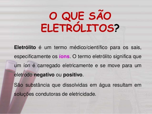 Nao Eletrolitos