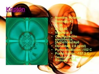 Gases Nobles | PPT
