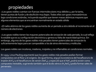 Gases nobles | PPSX
