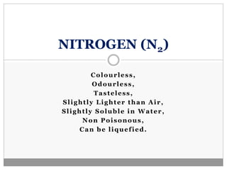 Gases physical properties | PPTX