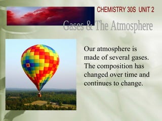 Gases & the Atmosphere | PPT