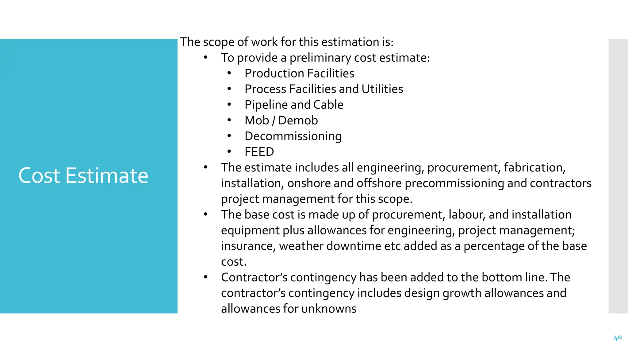 Offshore Gas Field Development Project Plan | PDF