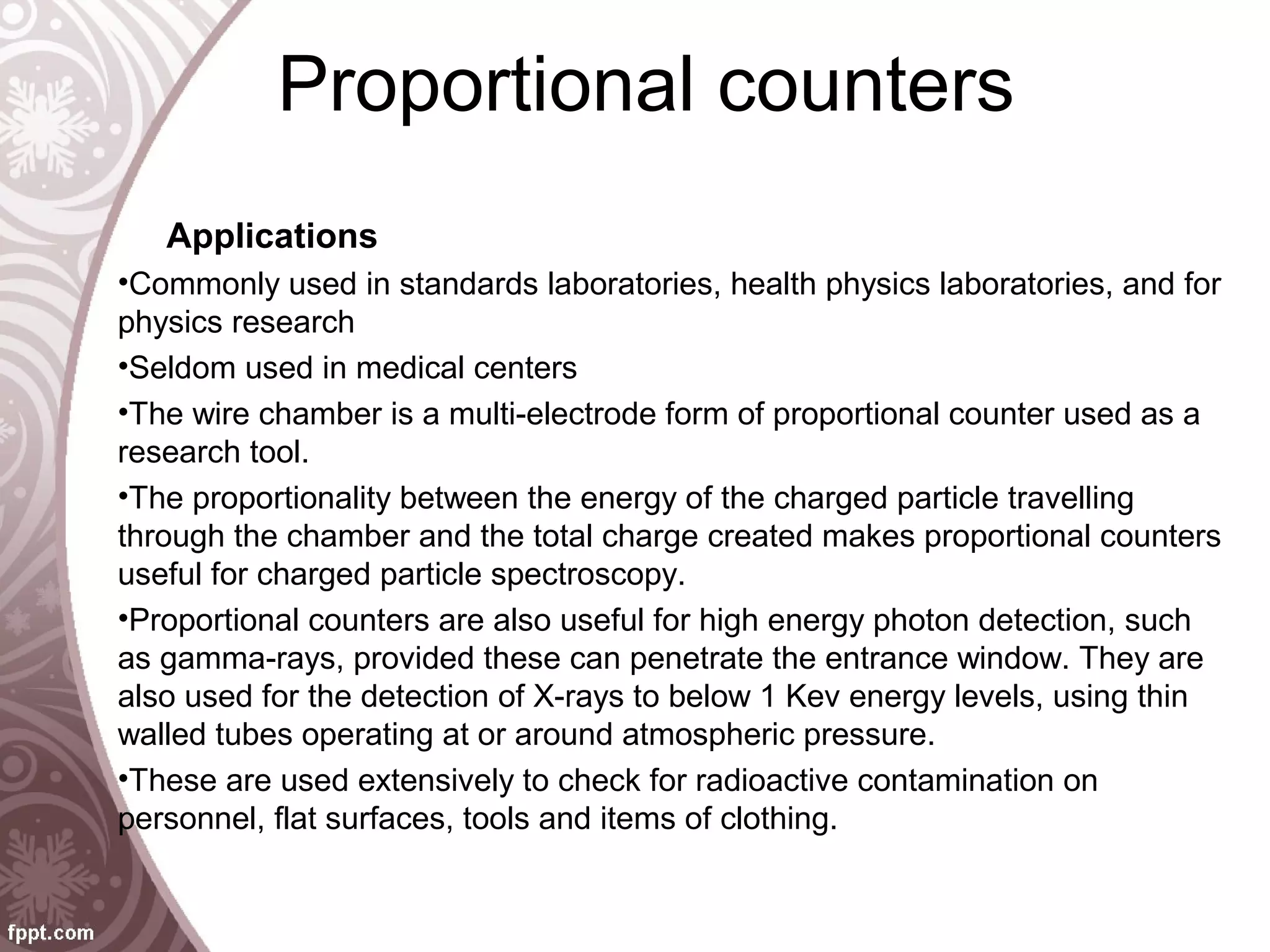 Gas filled detectors | PPT