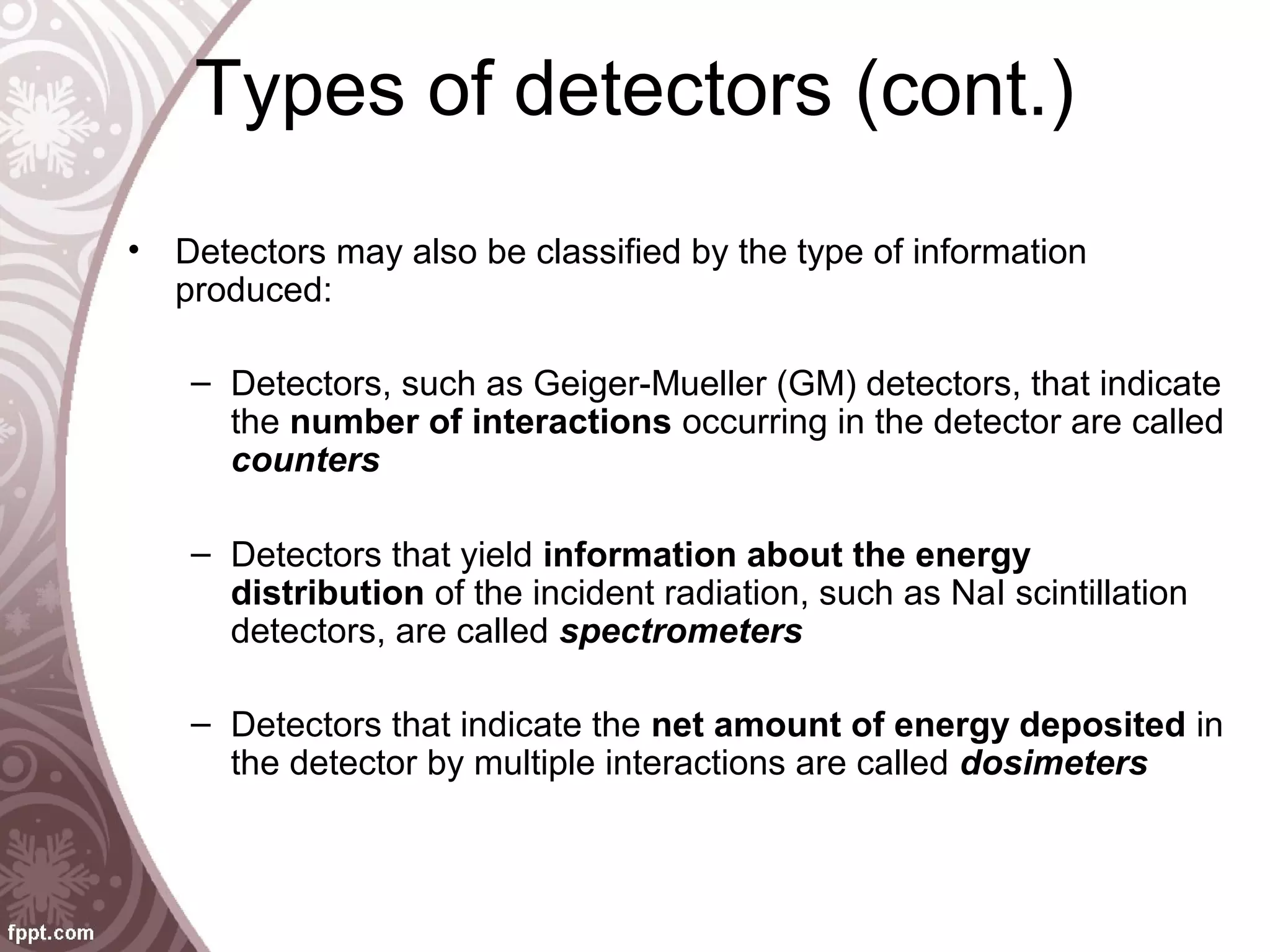 Gas filled detectors | PPT