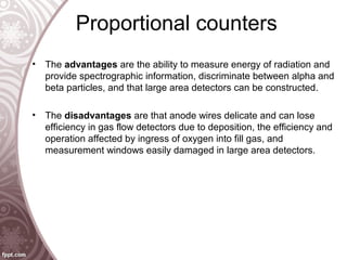 Gas filled detectors | PPT