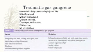 Gas gangrene | PPTX