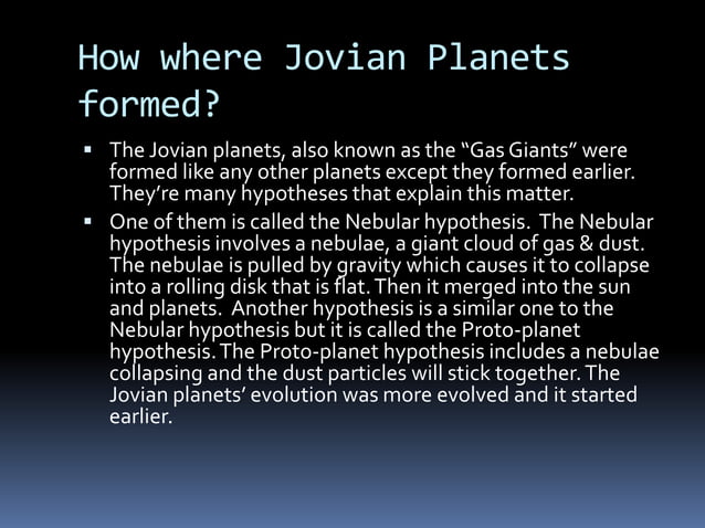 Gas giant planets | PPTX