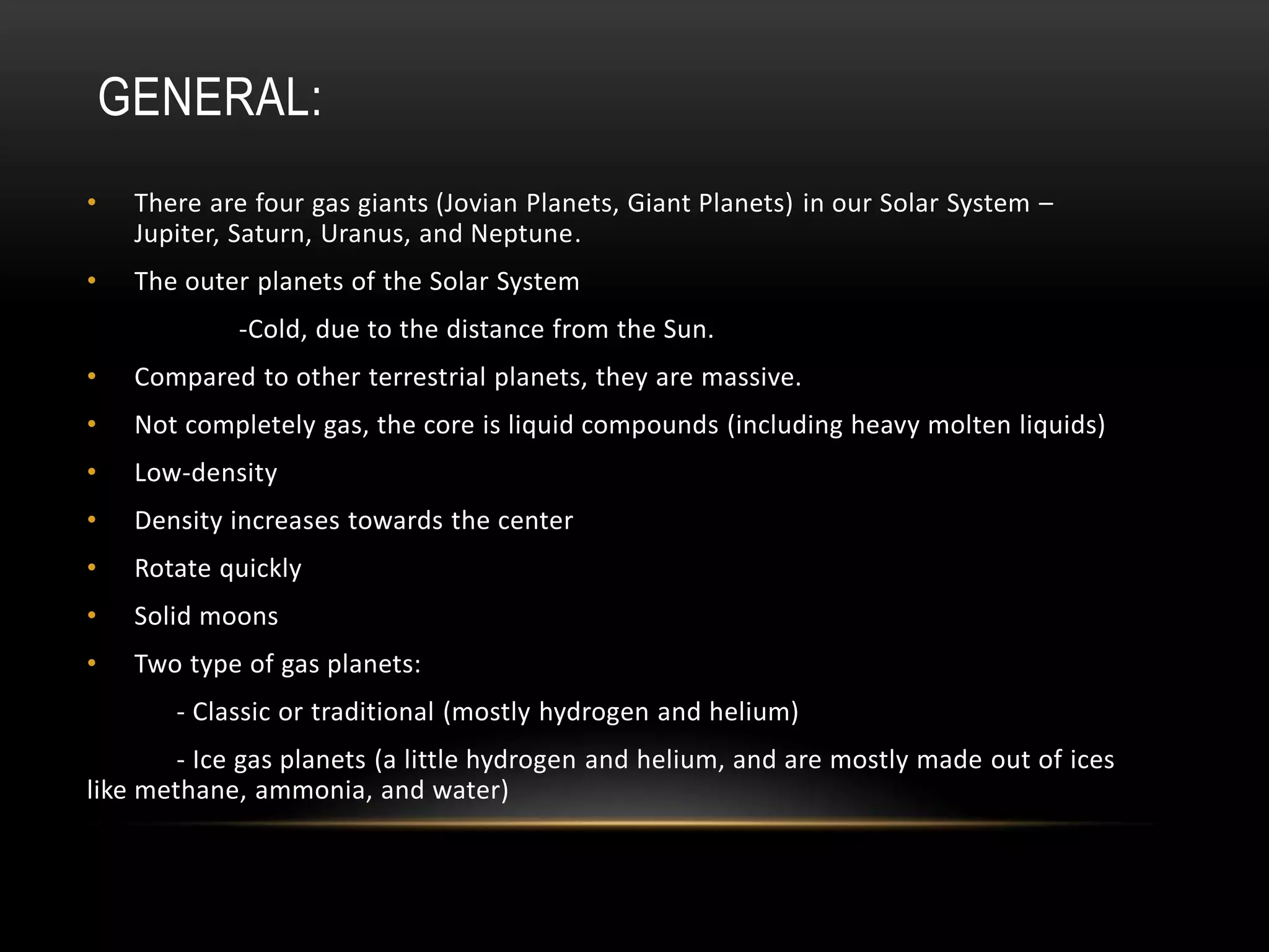 Gas giants powerpoint skylar, tsephell & hanna | PPTX