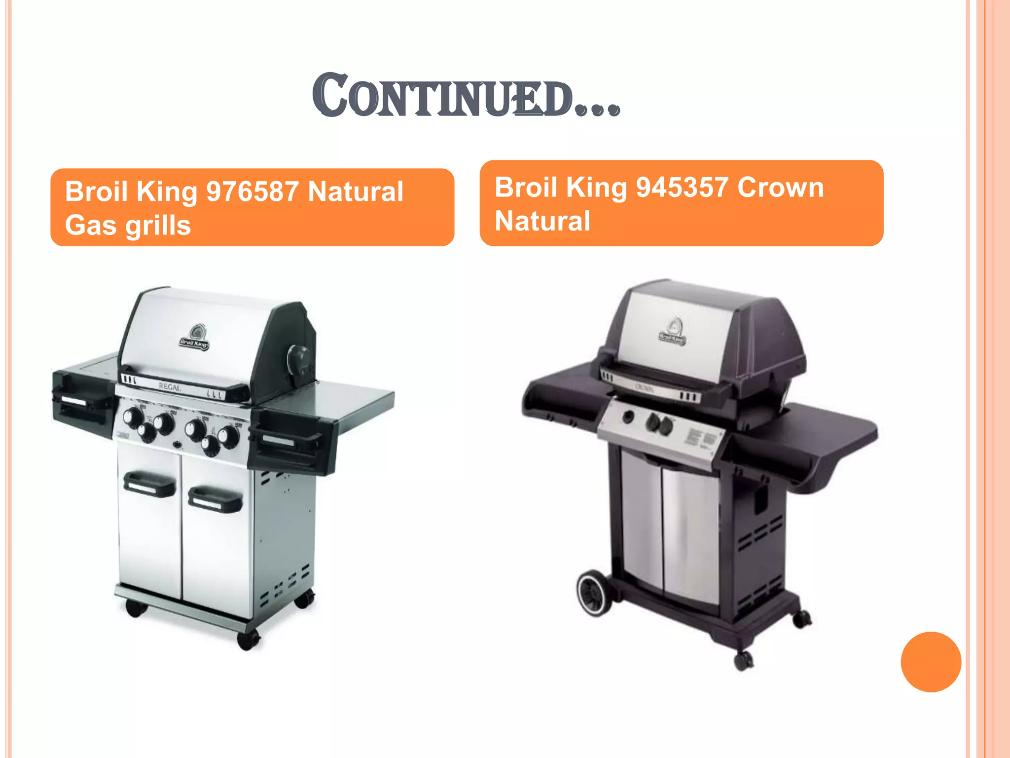 Gas grills and its types | PPTX