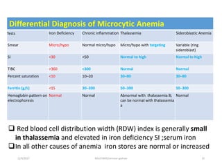 Iron defficiency anemia | PPTX | Blood Disorders | Diseases and Conditions