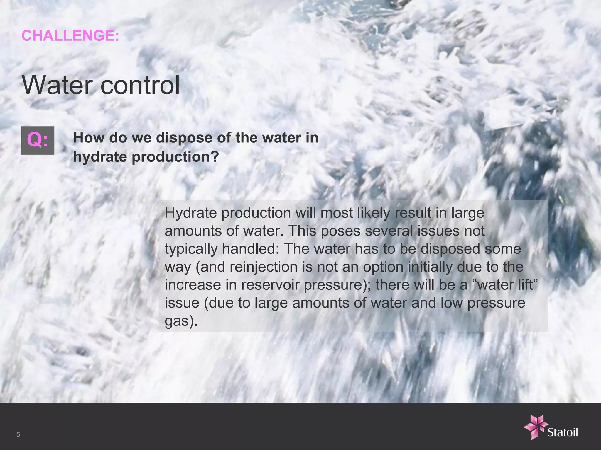 Gas hydrates challenge | PPT