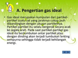 Gas ideal | PPTX