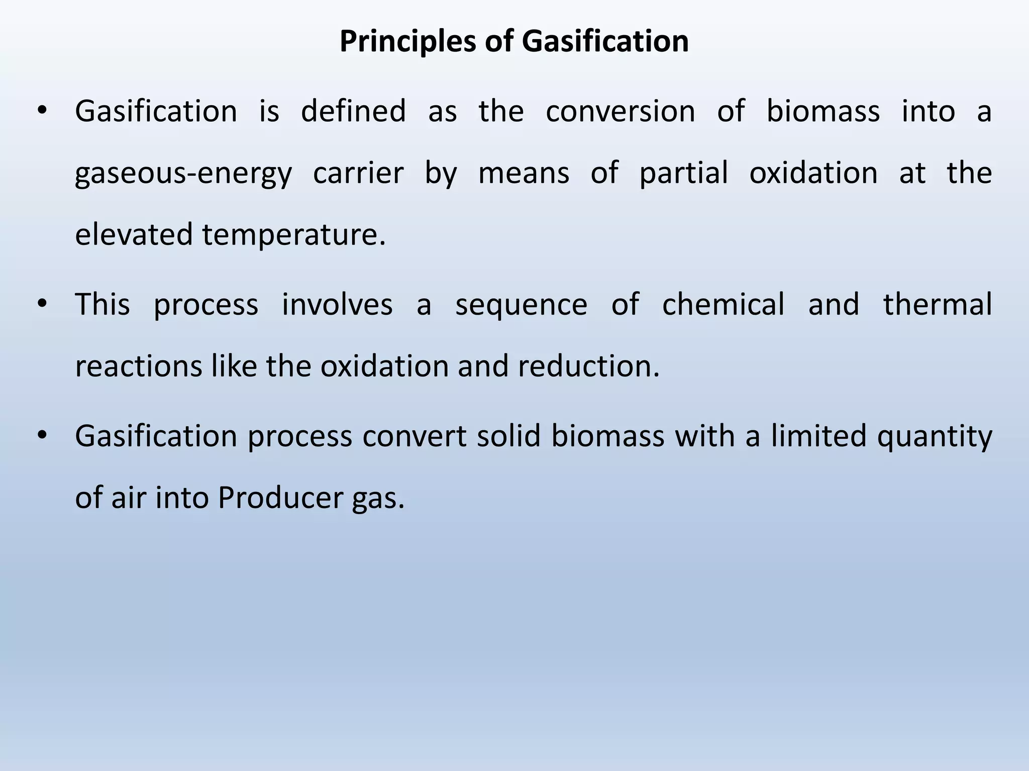 Gasification and gasifier | PDF