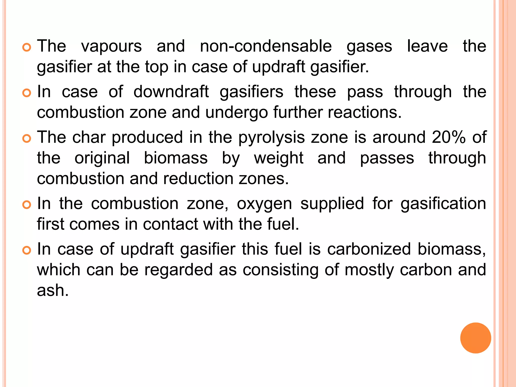Gasification and types of gasifiers | PPTX