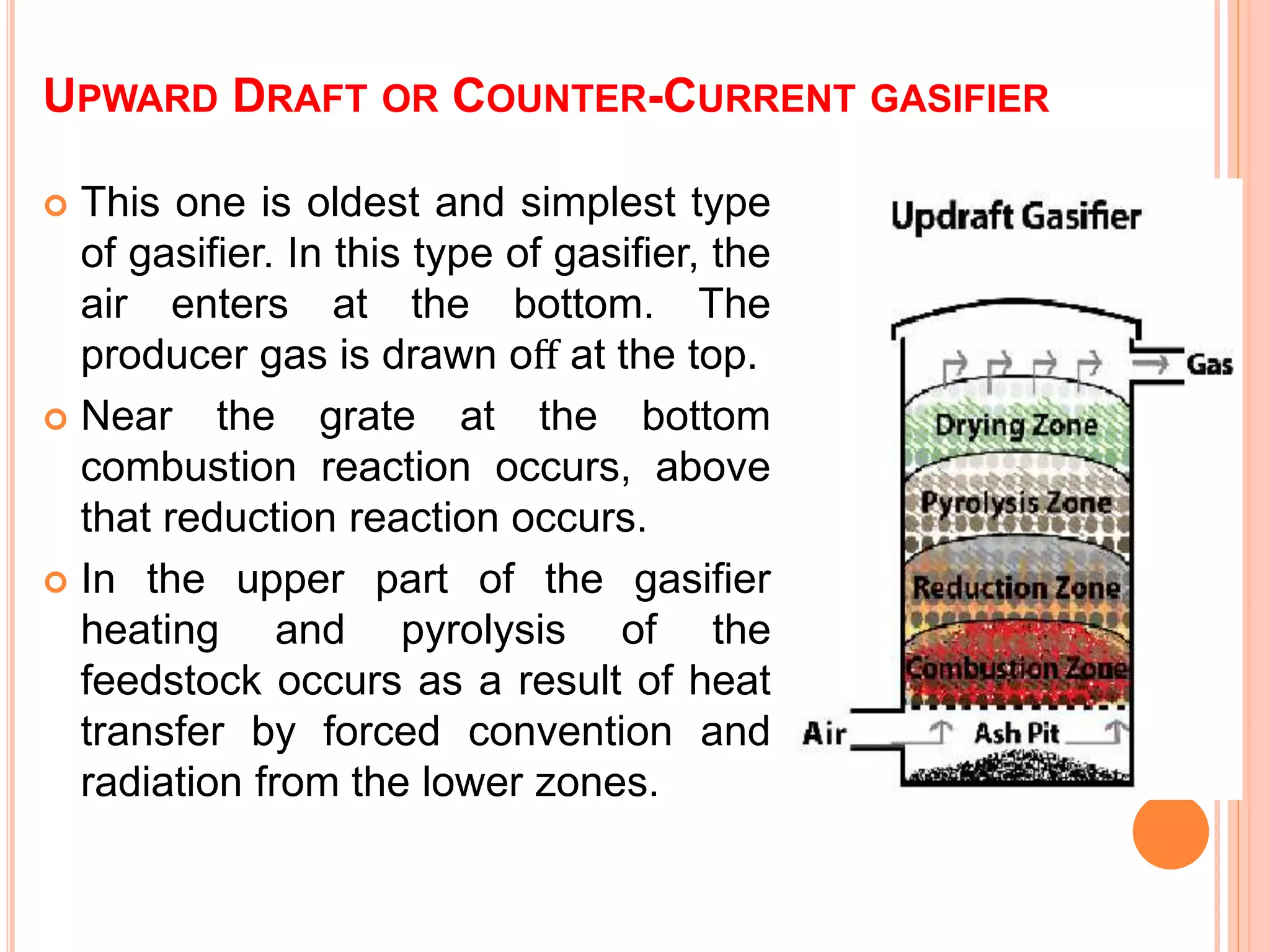 Gasification and types of gasifiers | PPTX
