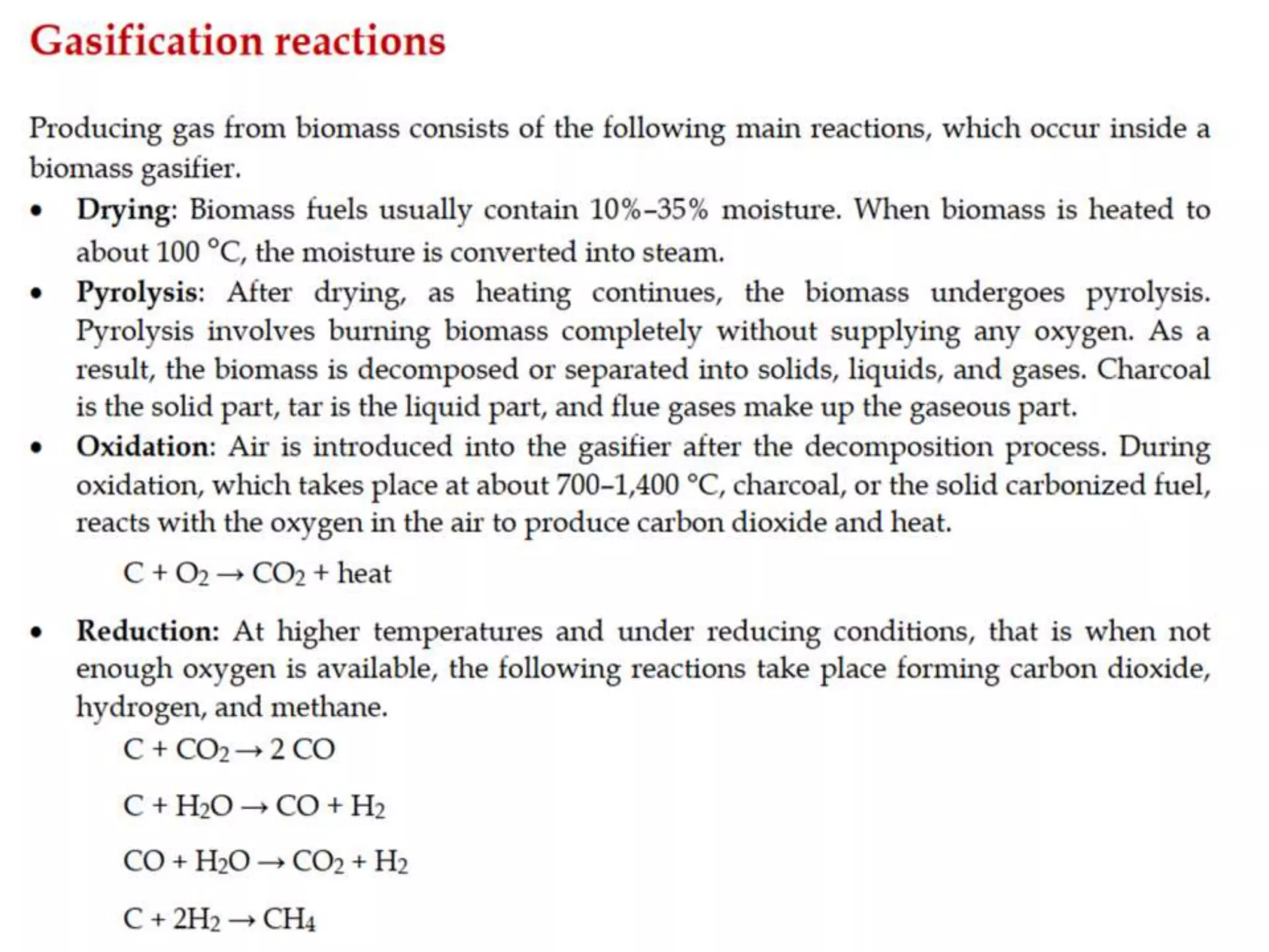 Gasification and types of gasifiers | PPTX