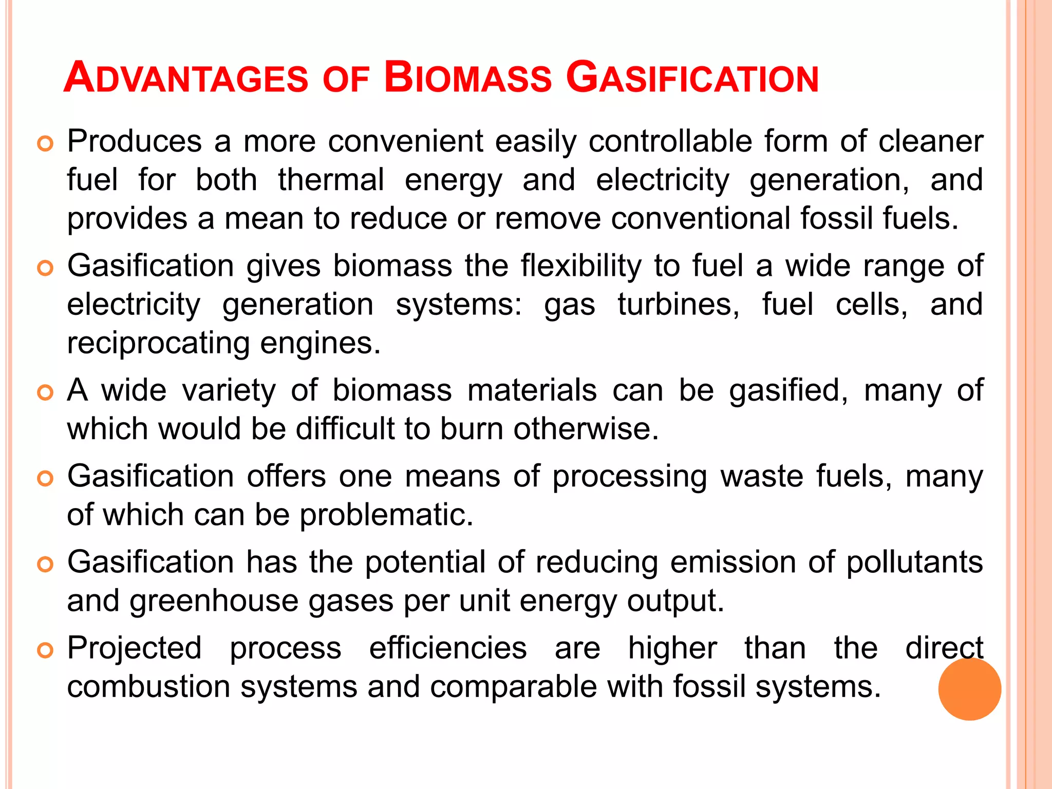 Gasification and types of gasifiers | PPTX