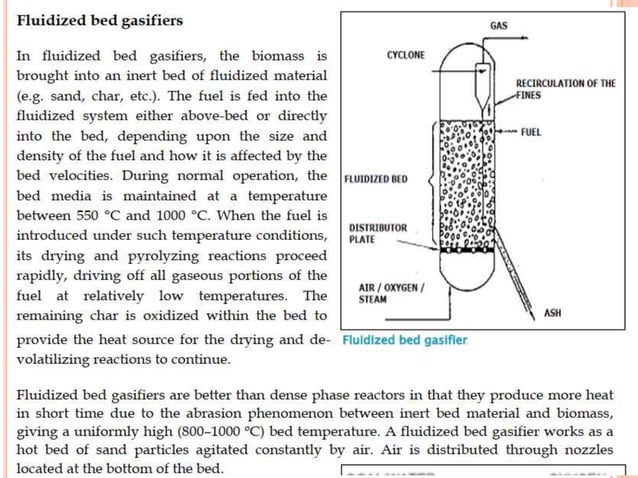 Gasification and types of gasifiers | PPTX