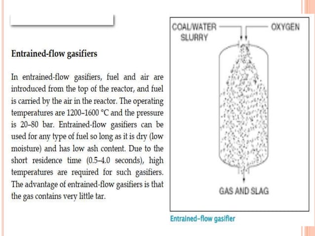 Gasification and types of gasifiers | PPTX