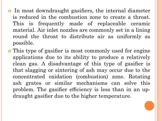 Gasifiers | PDF | Chemistry | Science